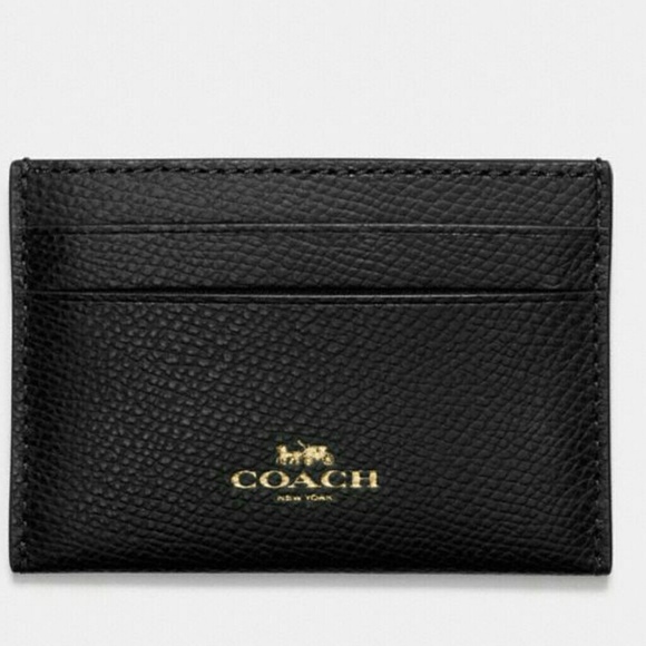 Coach | Bags | Coach Leather Card Case | Poshmark